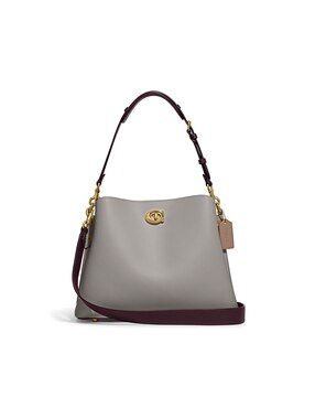 Bolsa shoulder Coach de piel para mujer