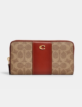 Cartera COACH Canvas Signature para mujer